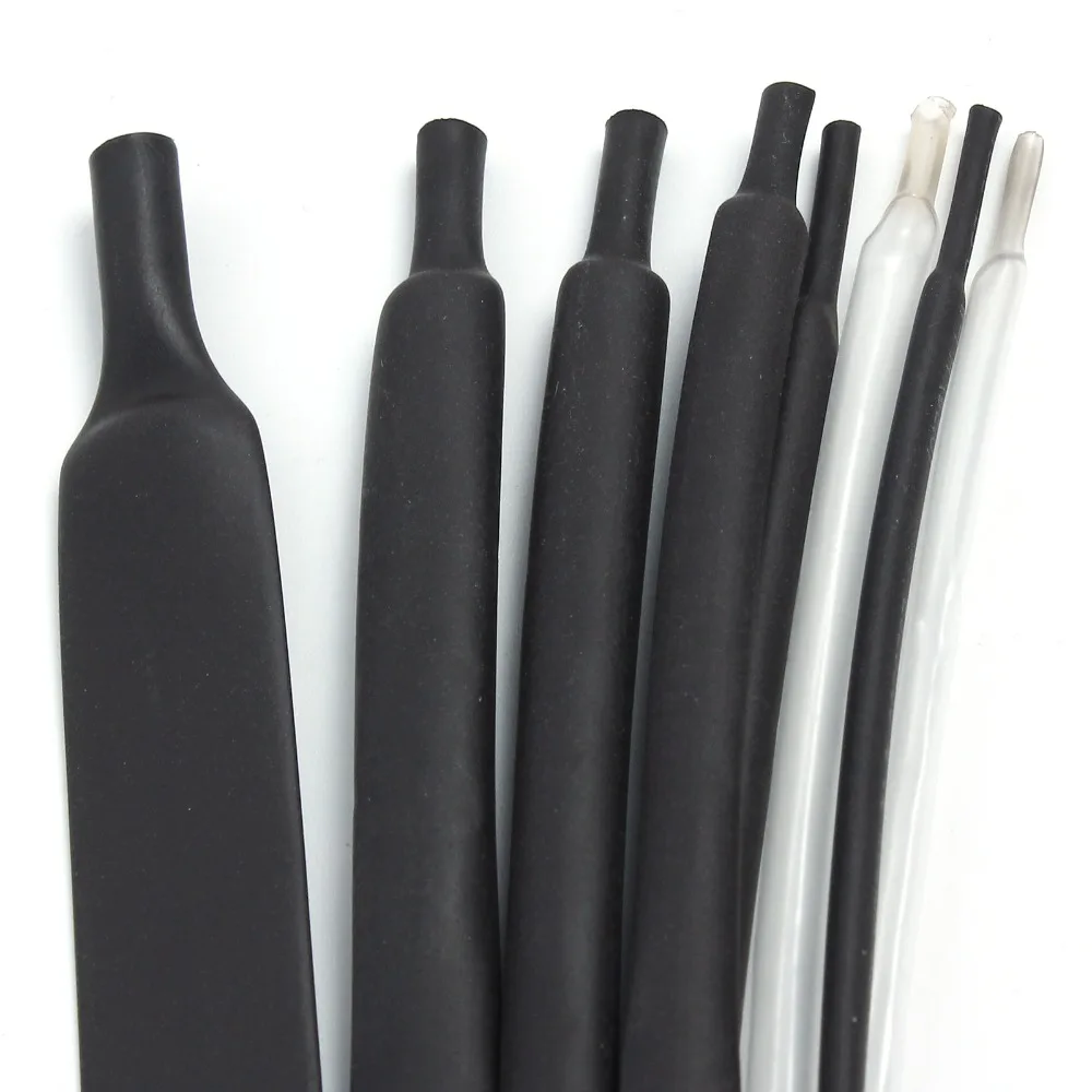1mm 1Meter 8 Types/Kinds Heat Shrink Tubes Package Heat Shrinkable Tube Tubing 2-8 Component ...