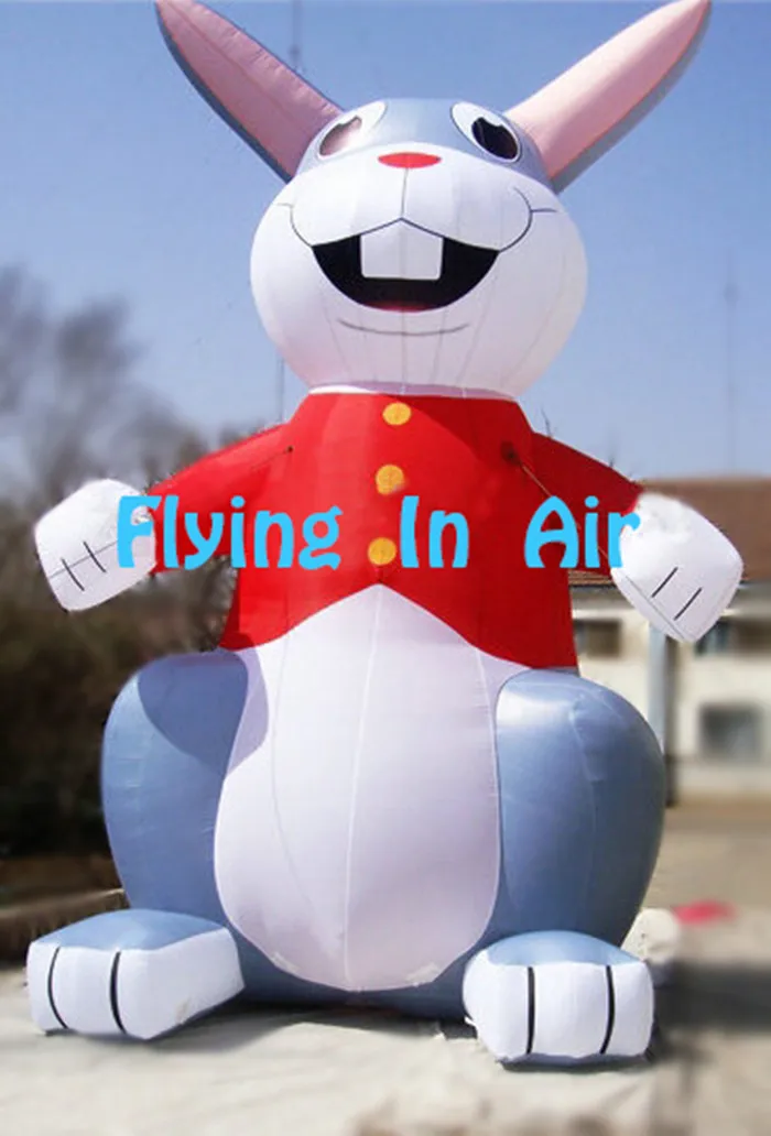 6m Giant Decoration Easter Inflatable Bugs Bunny/ Inflatable Rabbit ...