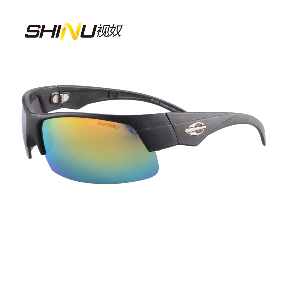 Men Sport Eyewear Uv400 Mirror Coating Sunglasses Touring Glasses Sport Eyeglasses Cool Goggle