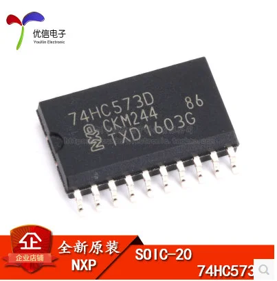 50PCS 74HC573D 74HC573 HC573 IC LATCH OCTAL D 3STATE 20SOIC new ...