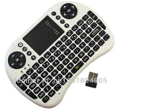 Mini teclado ergonómico inalámbrico, Combo de ratón para Raspberry Pi 3 ...