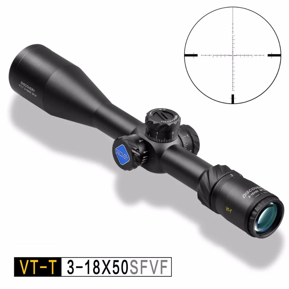 DISCOVERY Riflescope VT T 3 18X50 SFVF Tactical Rifle Scope Optic Air ...