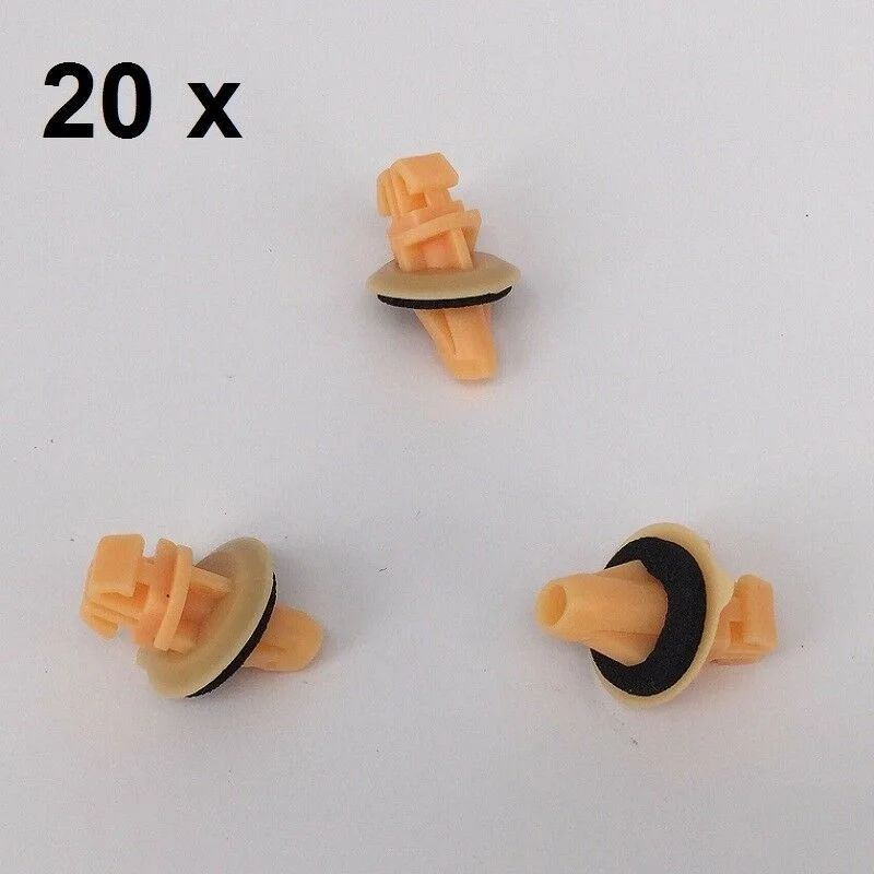 Wheel Arch & Lower Side Moulding Clips For Toyota Land Cruiser Prado ...