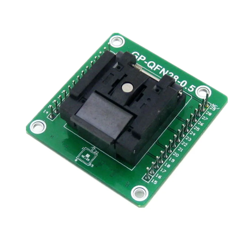 Universal Programming Block Mlf28 Qfn28 Universal Test Socket Pitch 0 5mm Programming Test 