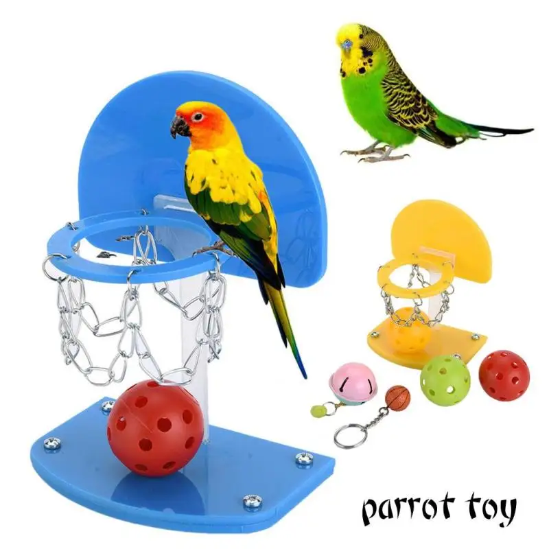 1PC-Plastic-Mini-Pet-Bird-Parrot-Basketball-Toy-Parakeet-Training-Props ...