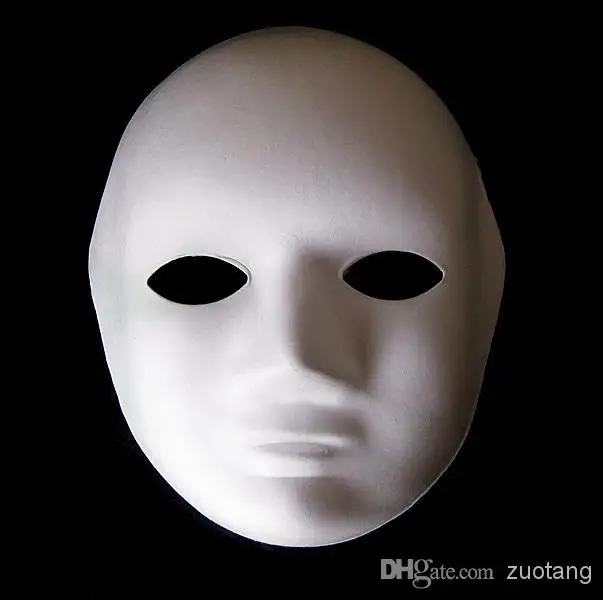 Blank White Masks