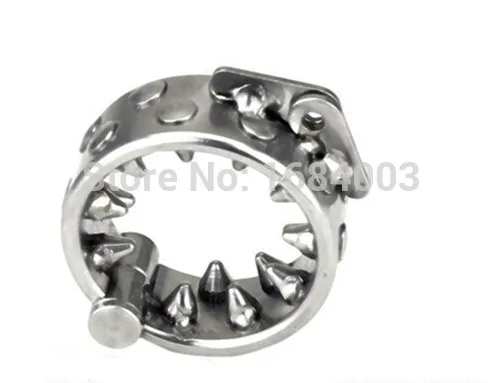 metal spiked cock rings scrotum ball stretcher cock ring steel scrotum ...