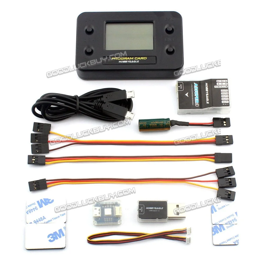 EAGLE A3 Super III V2 6 axle Gyro & Flight Controller Stabilizer Half ...