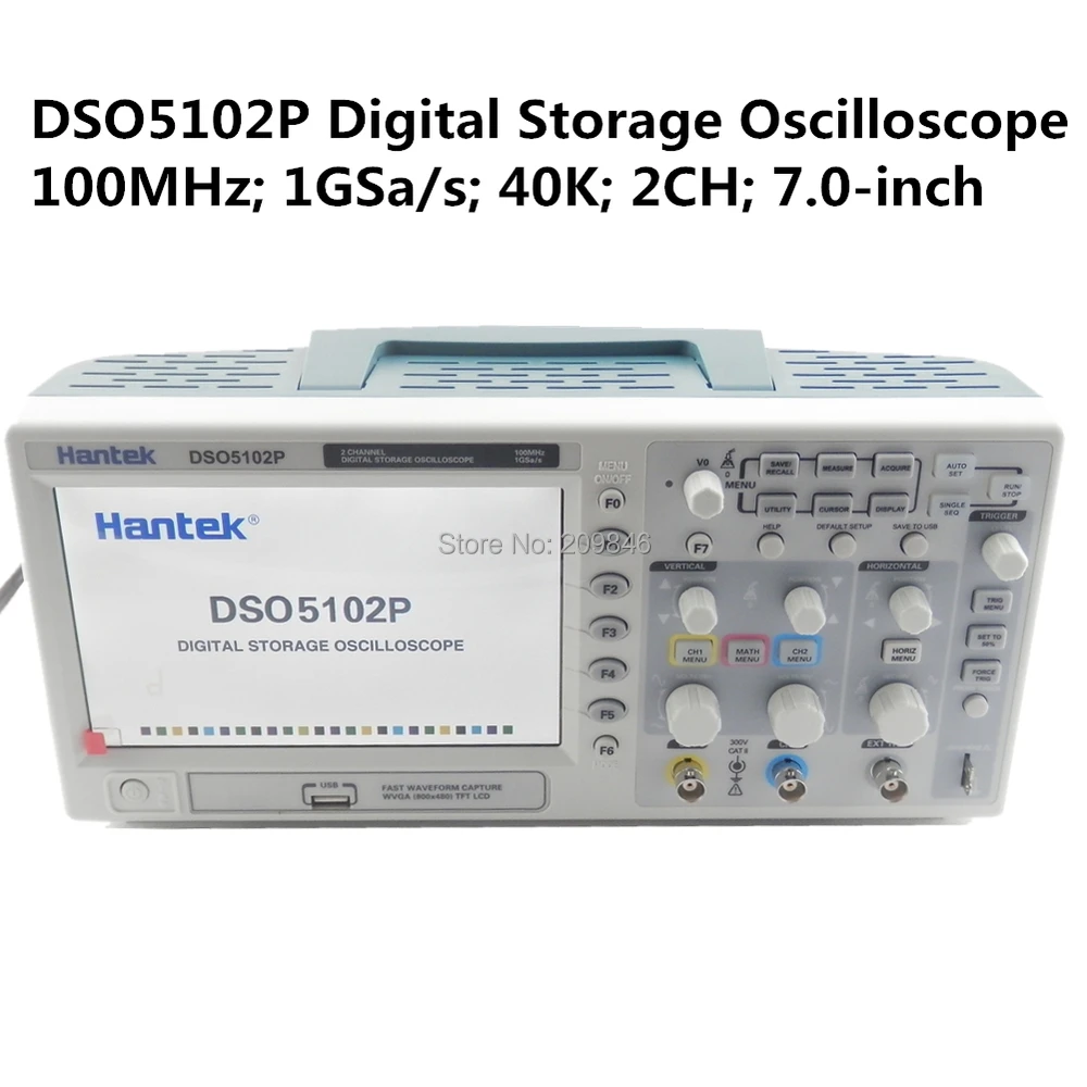 Купить HANTEK dso5102p мультиметр цифровой осциллограф usb 100 мгц 1 ...
