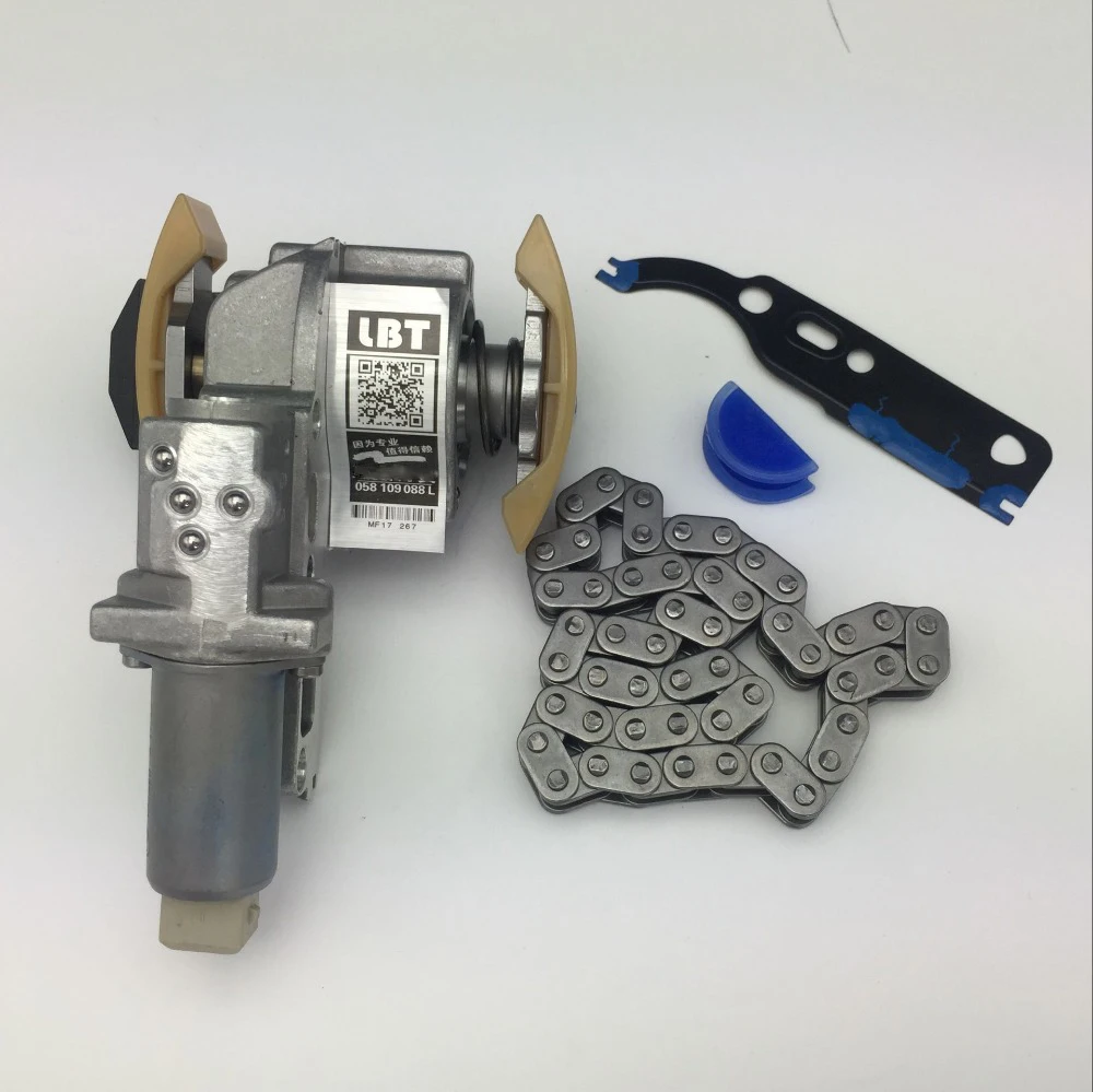 Juego de tensor de cadena de distribución de árbol de levas para VW Jetta Golf Passat Beetle 1,8 ...