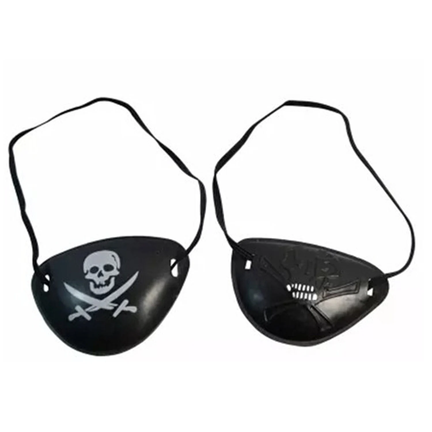 Besegad 24PCS Pirate Fake Mustache Beards Headscarf Pirate Captain One ...
