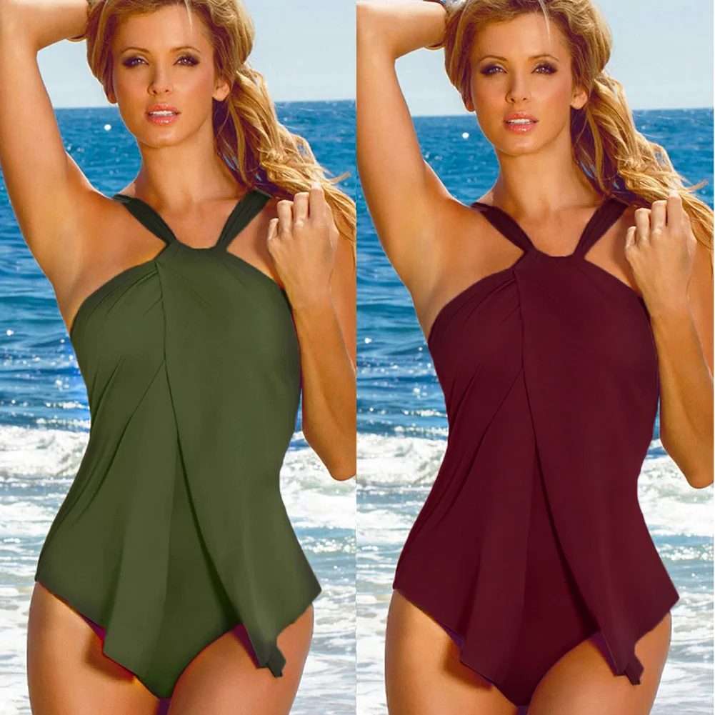 Swimwear Women Swimsuit 2017 Sexy Halter One Piece Female Monokini