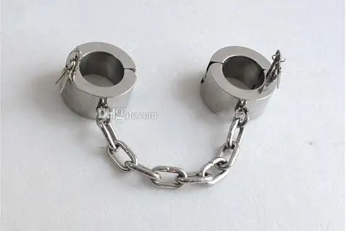 Stainless Steel Super Heavy Female Fetters Shackles Restraint Ankle ...