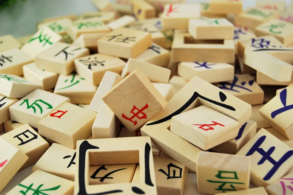 Chinese Characters Learning Wooden Blocks With Pinyin For Beginner Chinese Characters Learning Wooden Blocks With Pinyin For Beginner