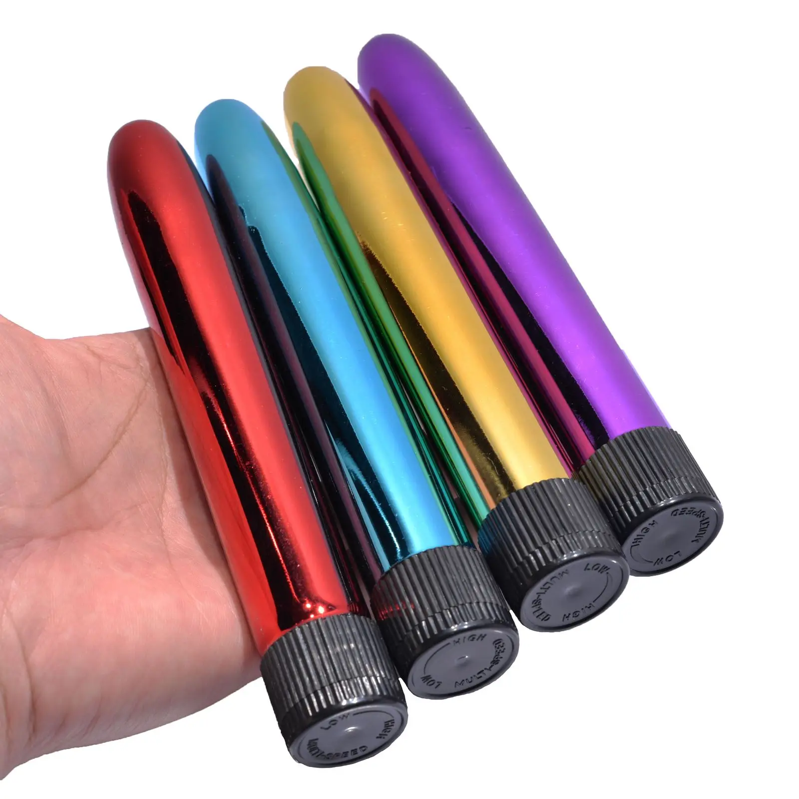 1pc 7 Inch Powerful Multi Speed Mini Bullet Dildo Vibrator G Spot