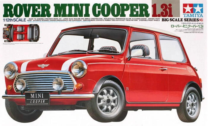 TAMIYA-MODEL-1-12-SCALE-civil-models-12031-Rover-Mini-Cooper-1-3i ...