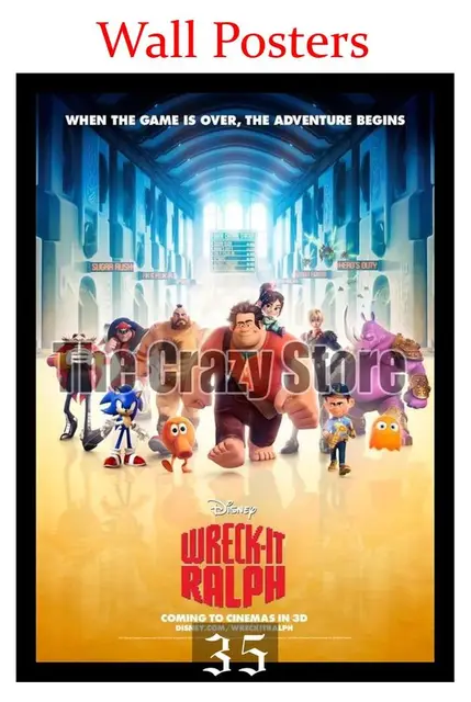 Wreck It Ralph Movie Cover