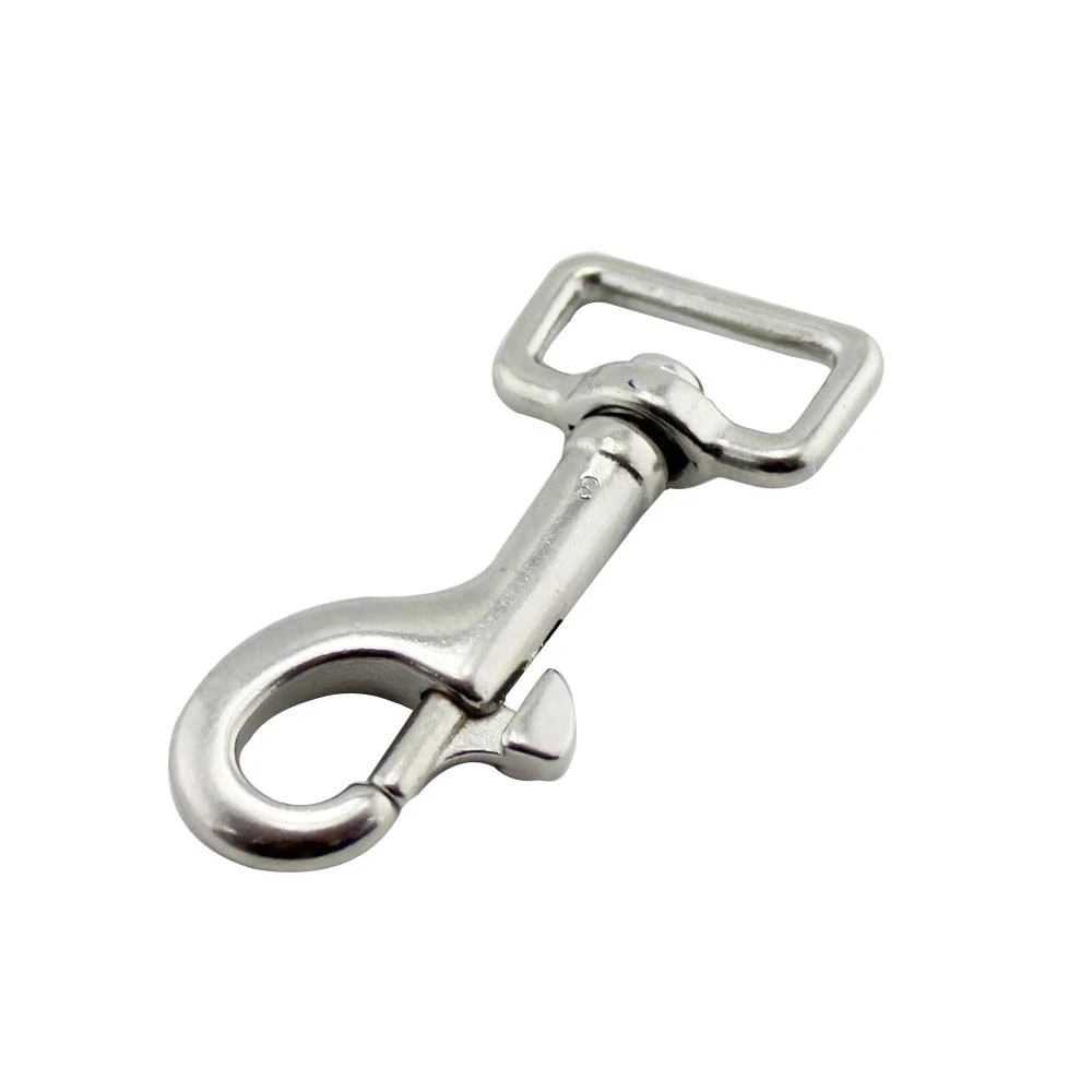 Square Eye Swivel Bolt Snap Hook 316 Stainless Steel Diving Clip60mm ...