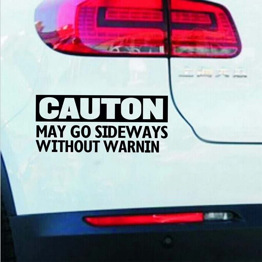 Vinyl Decals 5x4 Inches Funny Car Vinyl Decal Stickers - Custom Text ...