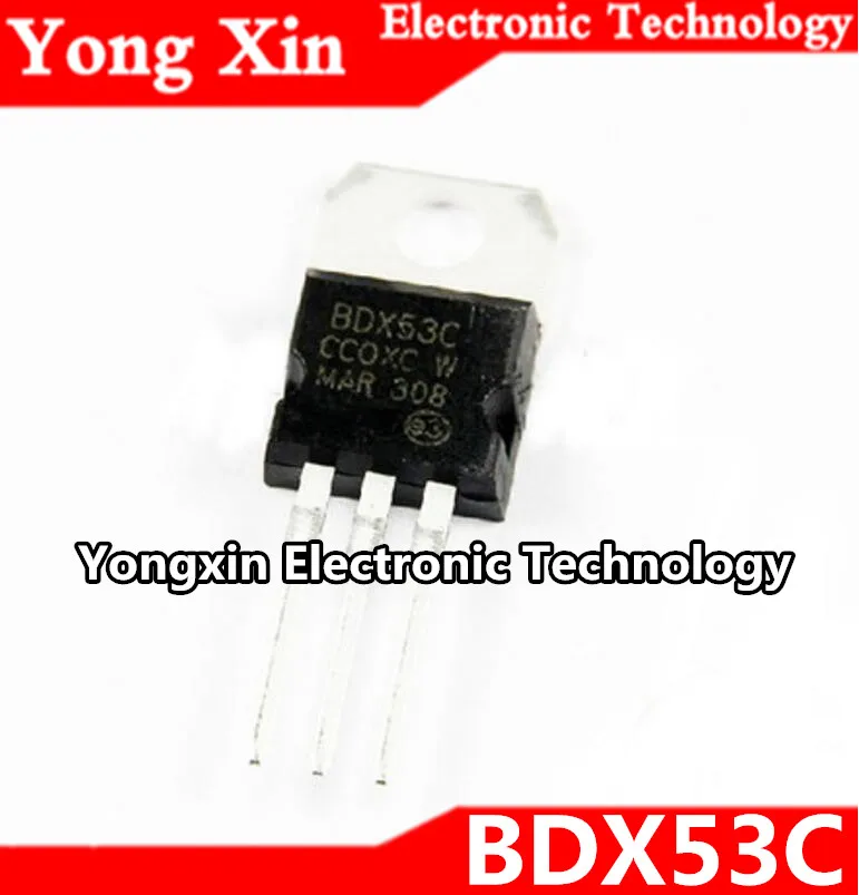 100PCS BDX53C TO220 BDX53 PARA 220|Fonte de alimentação de comutação ...