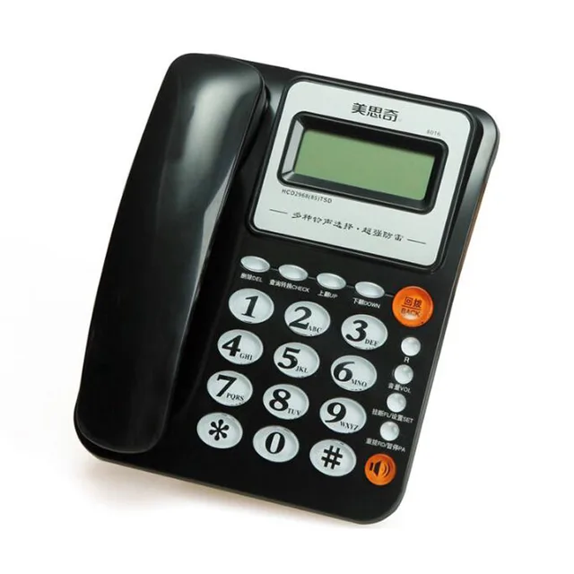 Large screen display Landline Phone With Caller ID Handfree Dial ...