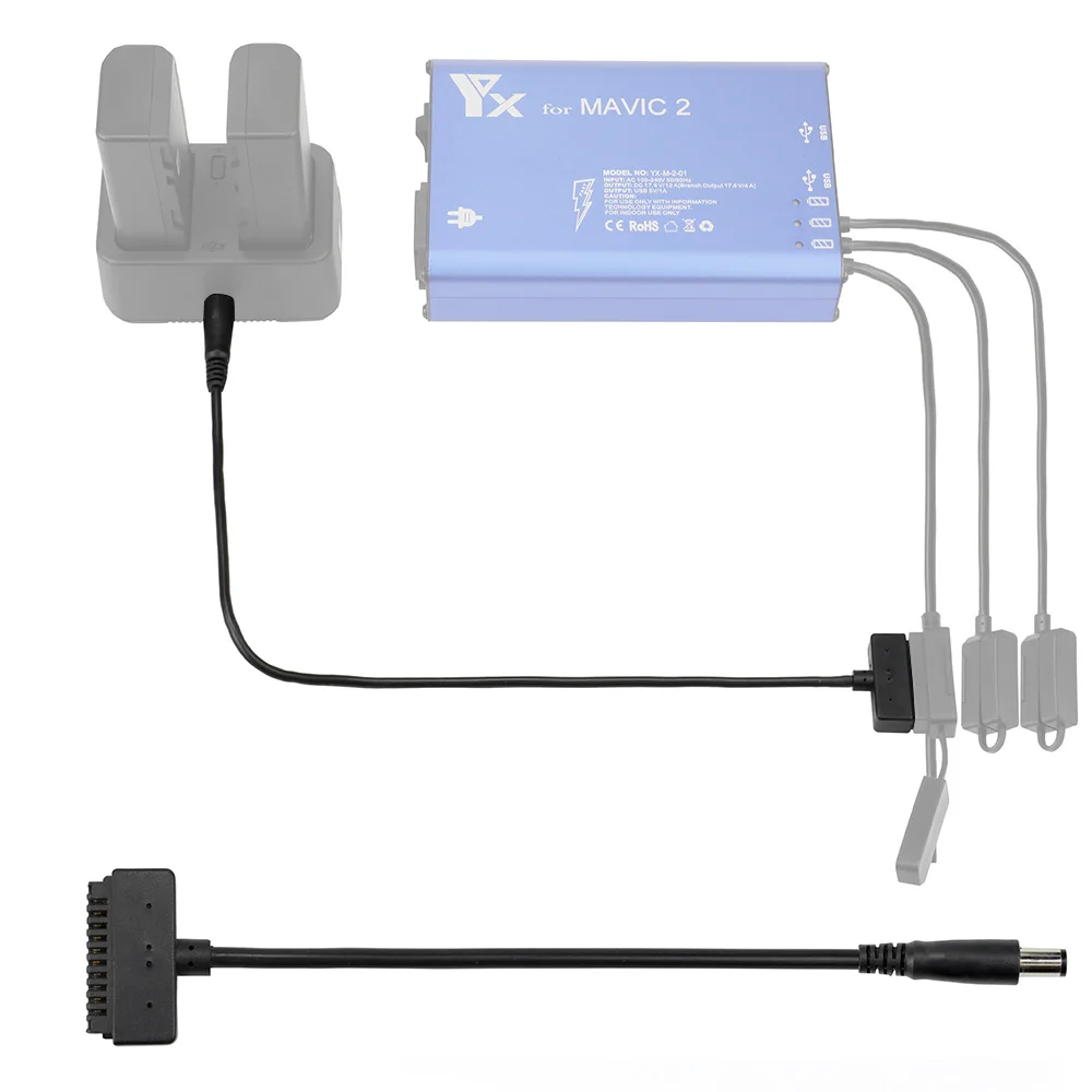 CrystalSky Battery Charging Cable Adapter for DJI Mavic 2 Pro Zoom ...