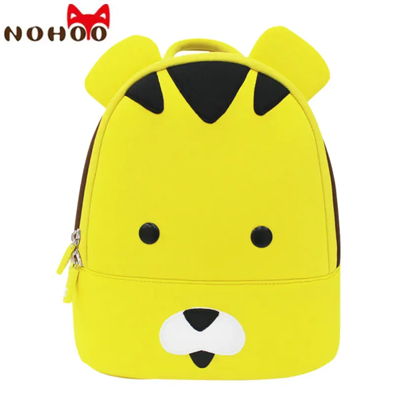 NOHOO Tiger Kids Backpacks Waterproof Small Children School Bag Animals ...