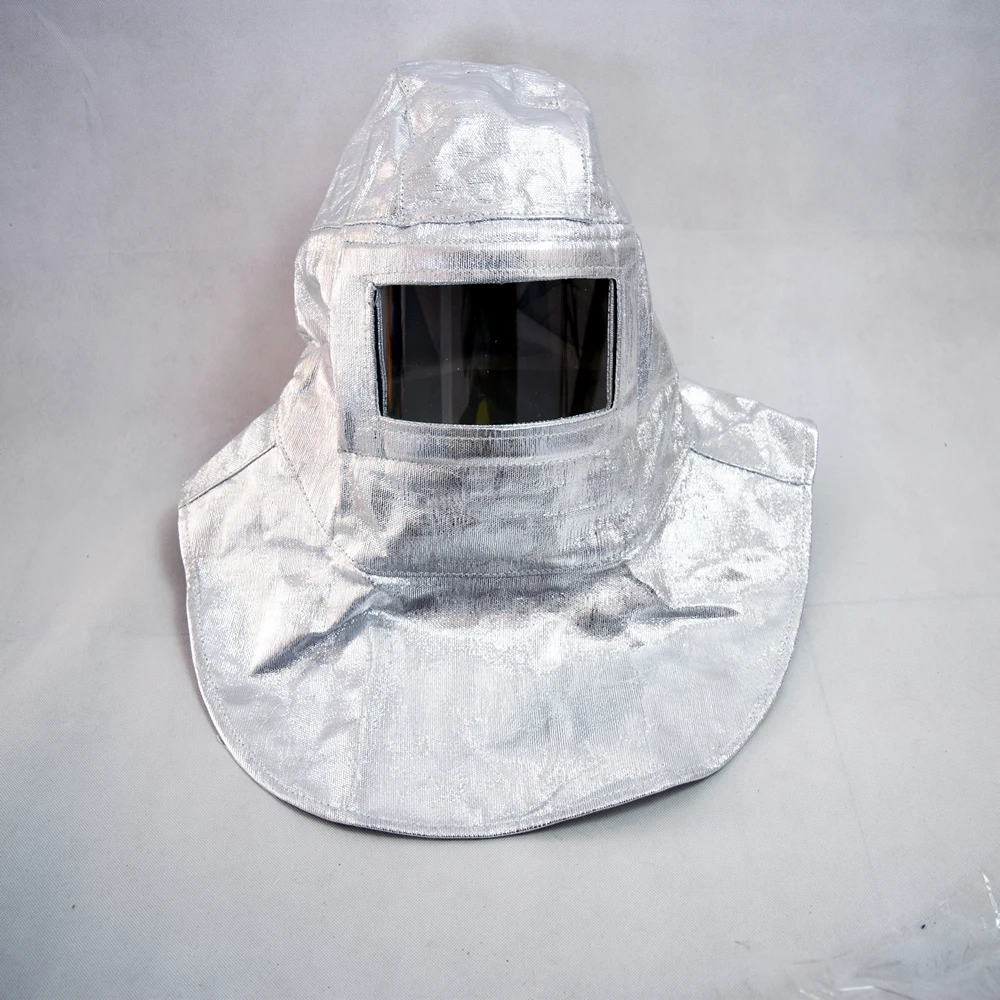 Free Shipping New Type Anti 1000 Degree Heat Resistant Hood Heat Mask Fire Mask In Safety