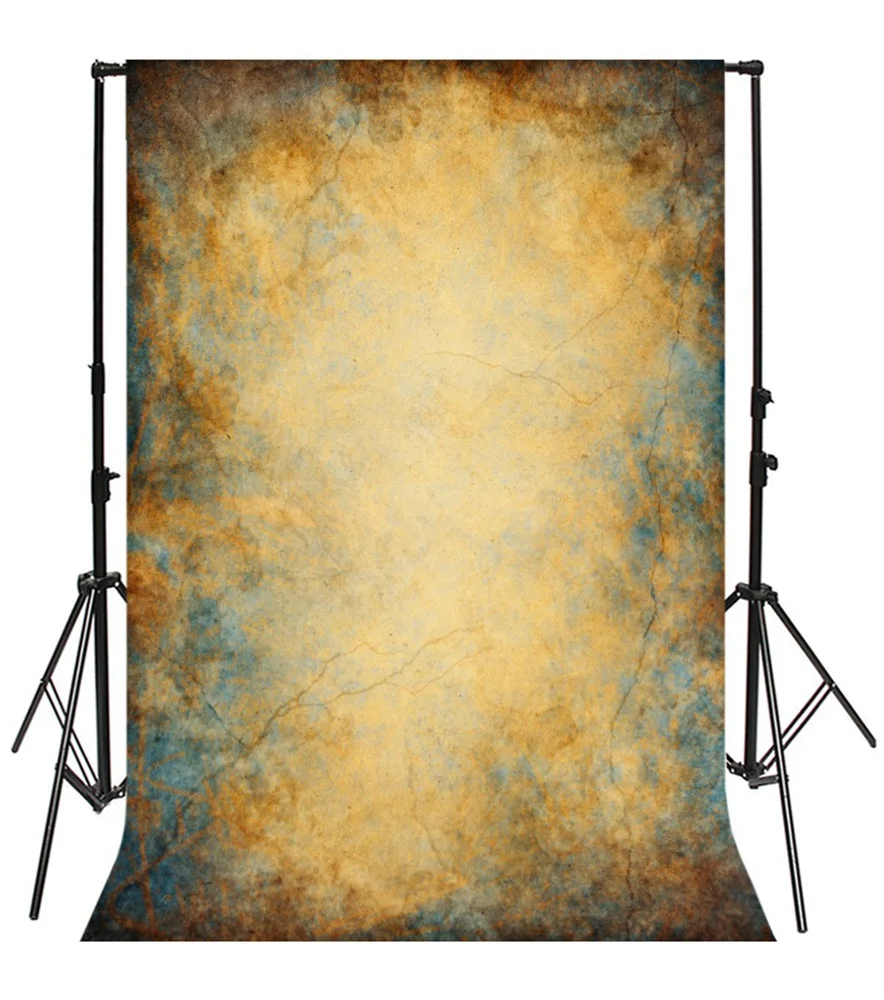 Laeacco Old Gradient Solid Color Grunge Portrait Photography Background ...