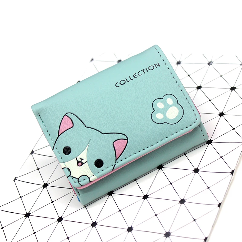 BOTUSI CartonCat Новое поступление, кошелек для женщин, модные кошельки ...