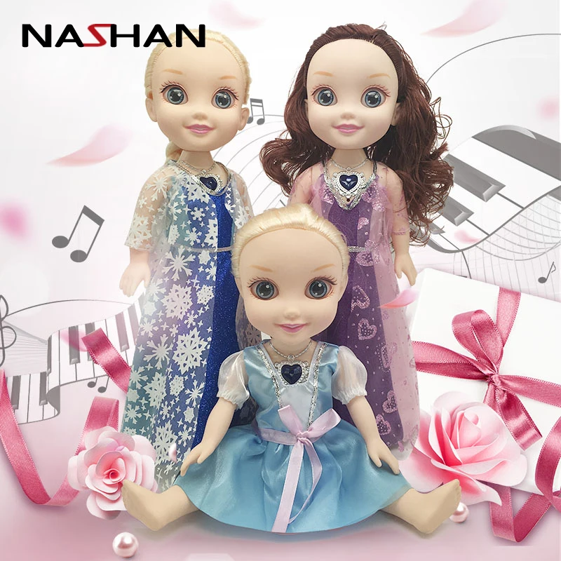 Nashan muñecas de princesa inteligente muñecas de baile Musical para ...