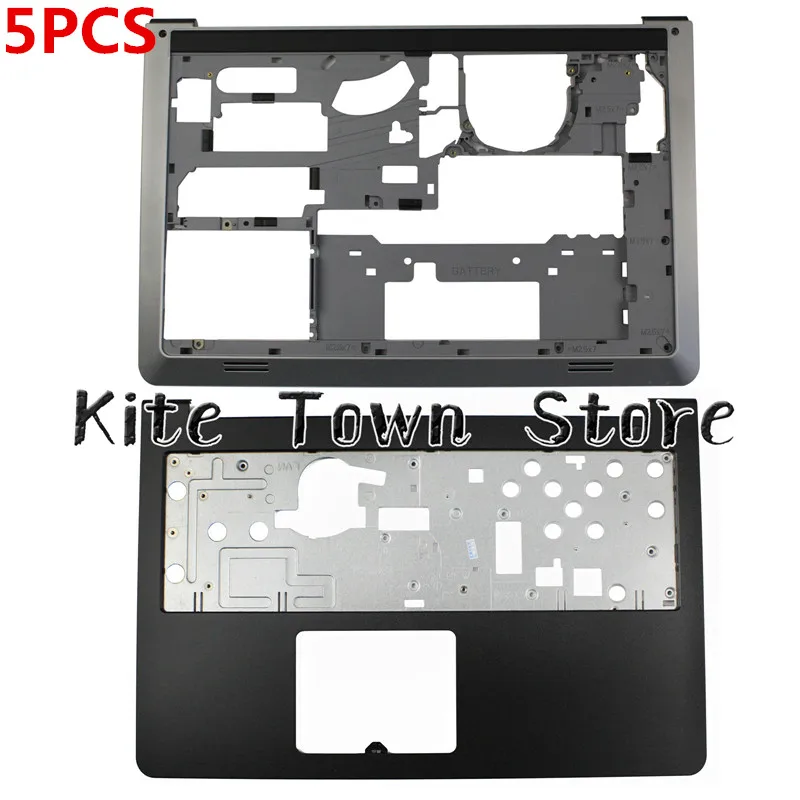 5pcs Bottom Base Case Cover & Palmrest Upper Case Combo For Dell ...