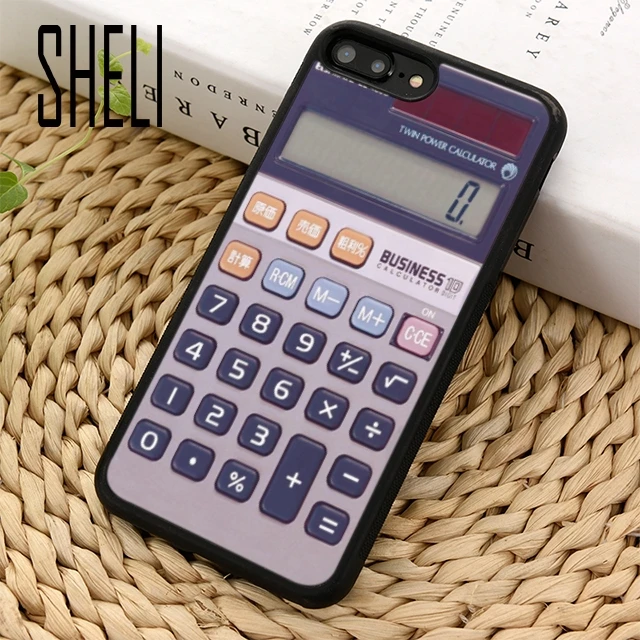SHELI New Style Originality Calculator Phone Case Cover For iPhone 5 6 ...