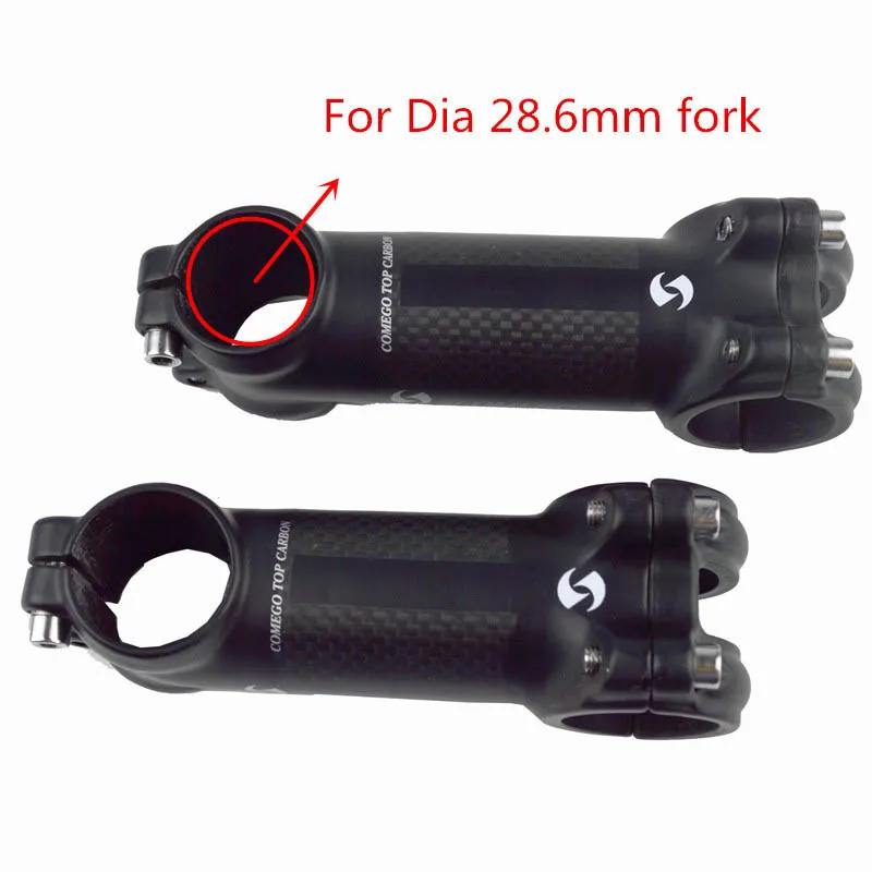 Carbon Stem 31.8mm 60mm 120mm Length Carbon Bike Stems Bicycle Carbon ...