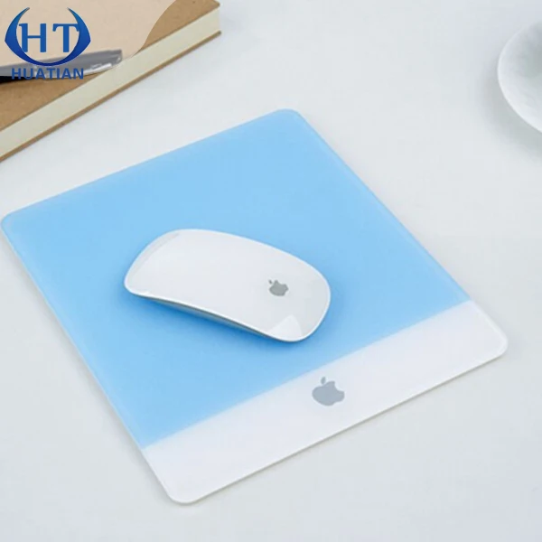 High quality Acrylic Plexiglass Matte Surface Glass Mouse Pad Mat ...