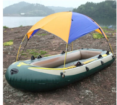 Free shipping Intex Inflatable Boat Tent Sun Shelter 2 3 4 Person PVC ...