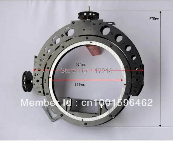 HY-178 Three Axis Aerial PTZ Pan/Tilt/Zoom Rolling Disc Triaxial Aerial ...