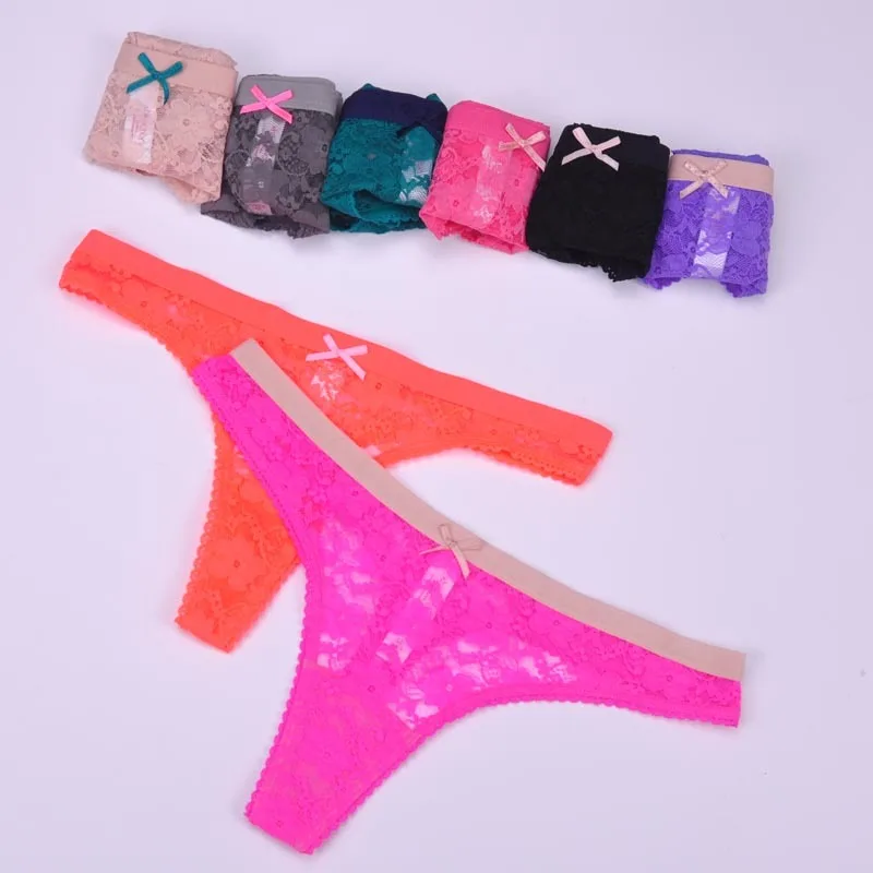 Big Size Women G String Sexy Lace Underwear Ladies Panties Lingerie