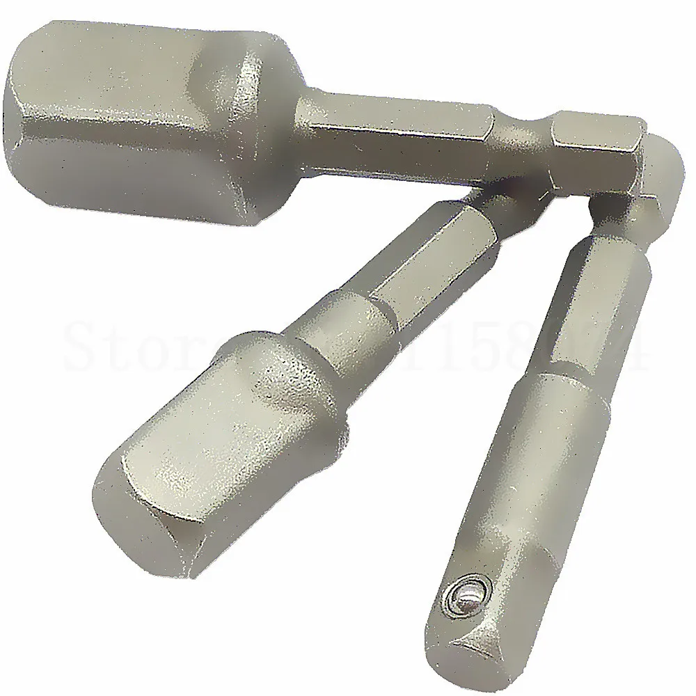 3pcs Power Extension Adapter Bar 1/4" 3/8" 1/2" Power Drill Driver ...