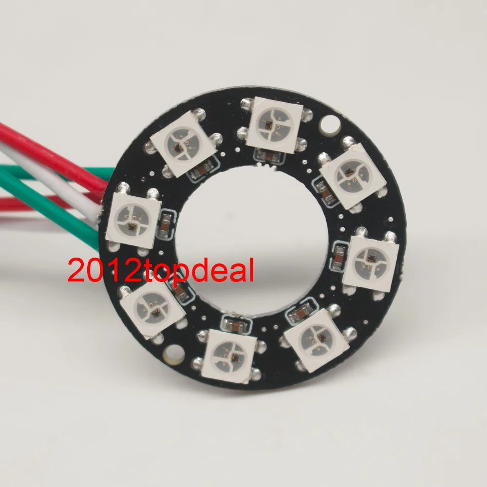 WS2812B LED Ring 1 8 12 16 24 32 40 48 60 93 241 Bits LEDs WS2812B ...
