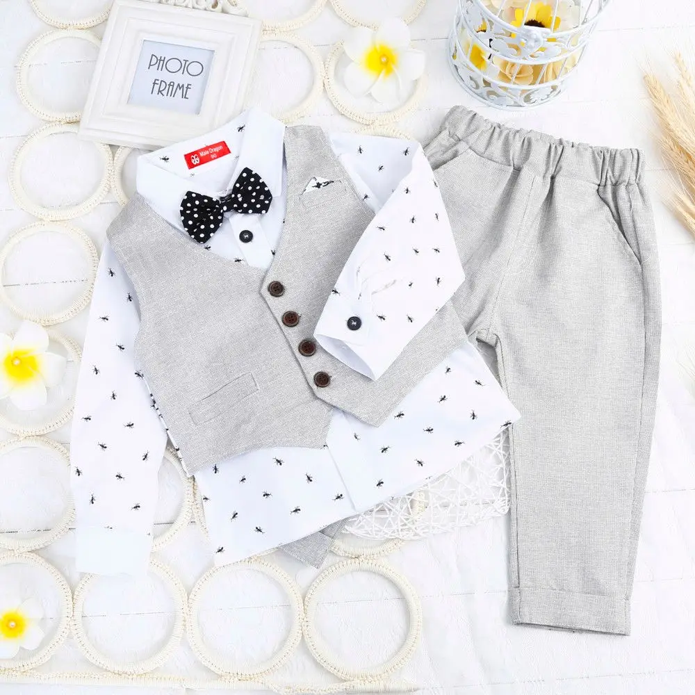Baby Formal Suit Boy Suits Formal Clothes Gentleman 2 Years Autumn ...