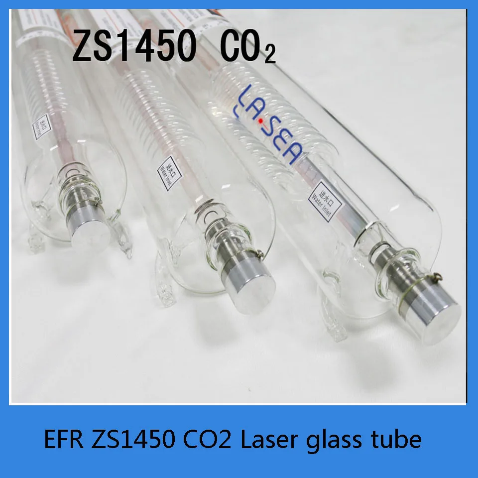 high quality EFR ZS1450 100W co2 laser glass tube for co2 laser ...