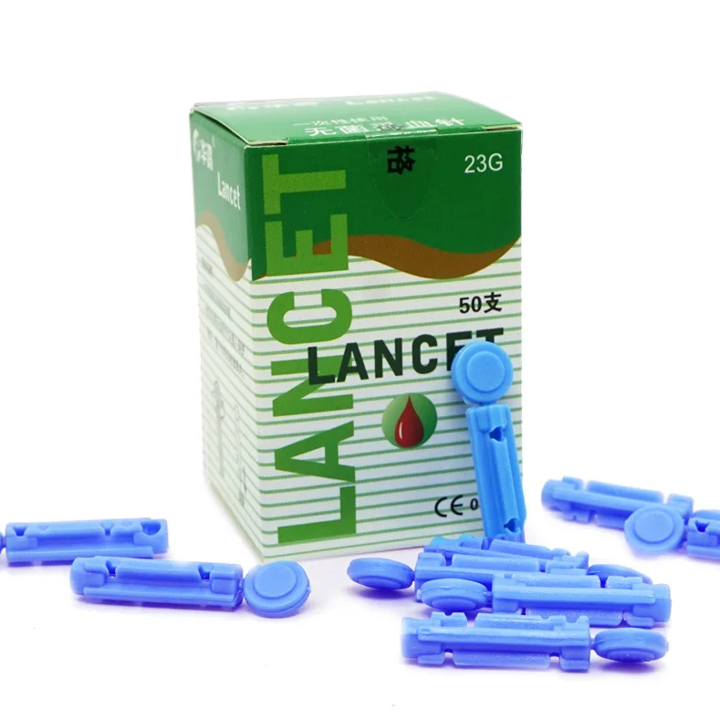 100-Sterile-Lancets-Single-Use-Sterile-Blood-Sample-Collection ...