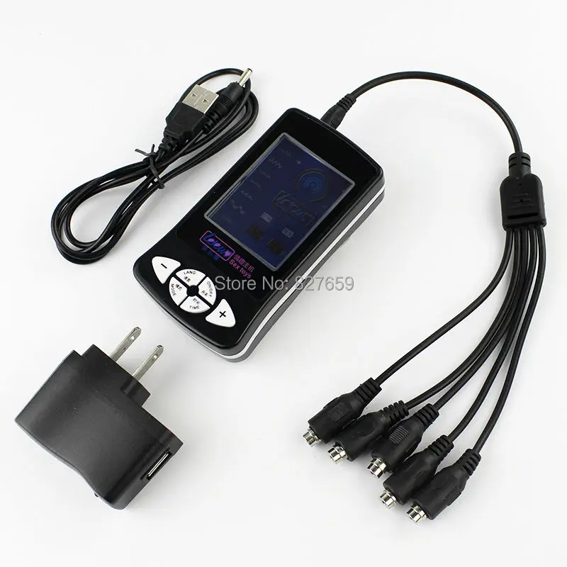 2017 New Electro Sex Stimulator Massager Usb Rechargeable Single Output