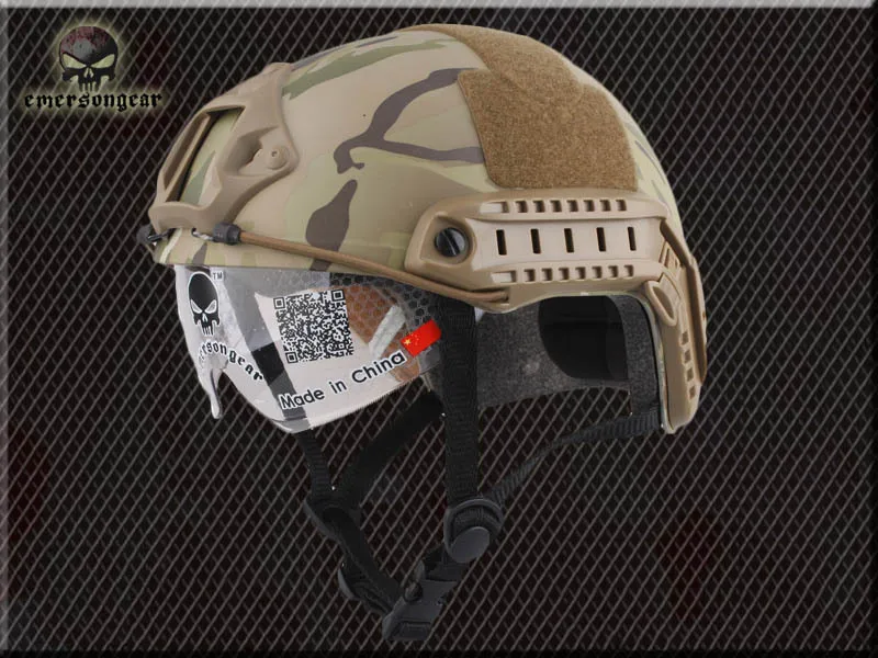 2017 Emerson Airsoft MH FAST Helmet with Protective Goggle (MC ...