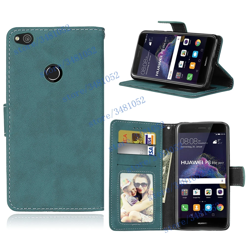 กรณีพลิกสำหรับหัวเว่ย P8 Lite 2017 PRA LX1 PRA LA1 ฝาครอบโทรศัพท์สำหรับ ...