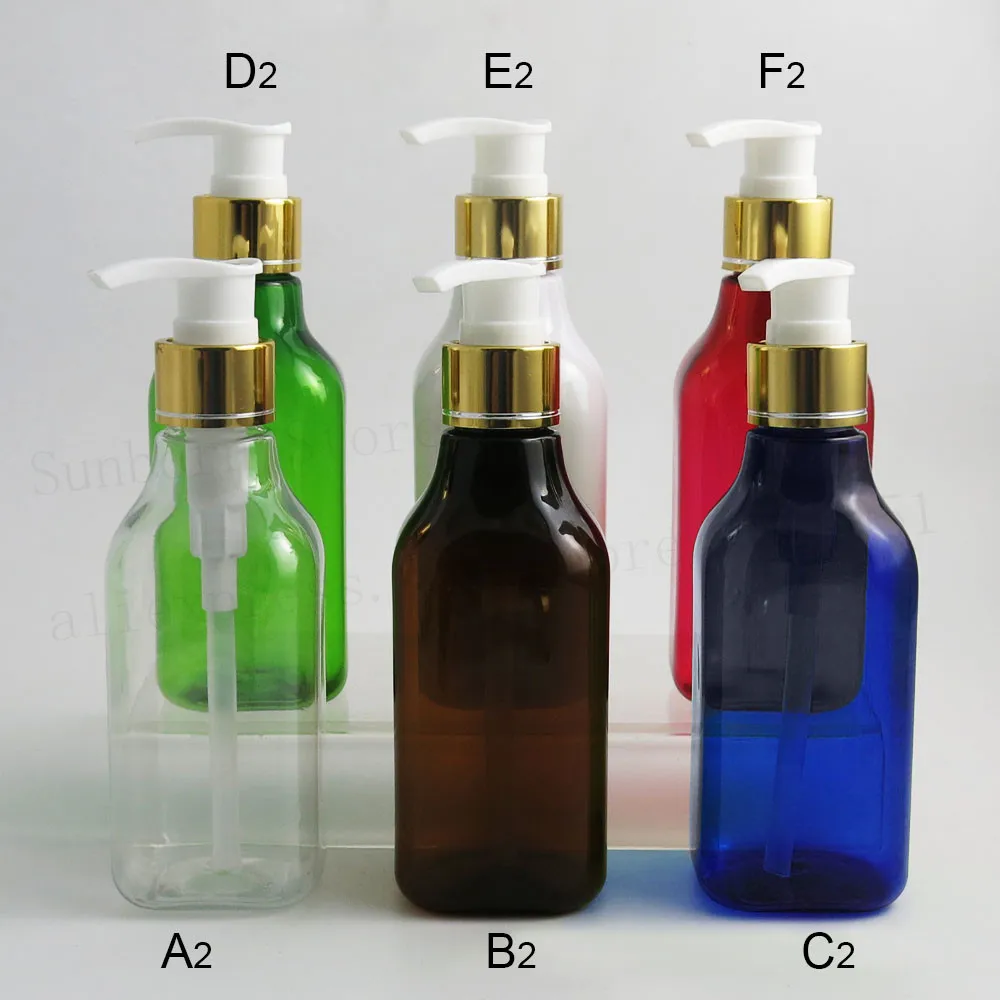 12 шт. 200 мл пустые портативные легкие дорожные ПЭТ баночки для крема ...