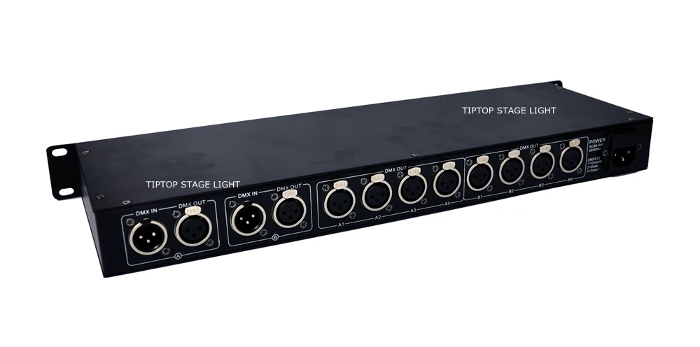 8Way Dmx Spliter | Tiptoplight