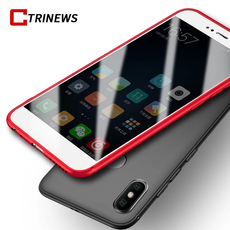 Soft TPU Matte Case For Xiaomi 8 8 SE Mi 5X 5S Plus MIX 2 Mi 6 Cover Soft Silicon Case For Redmi ...