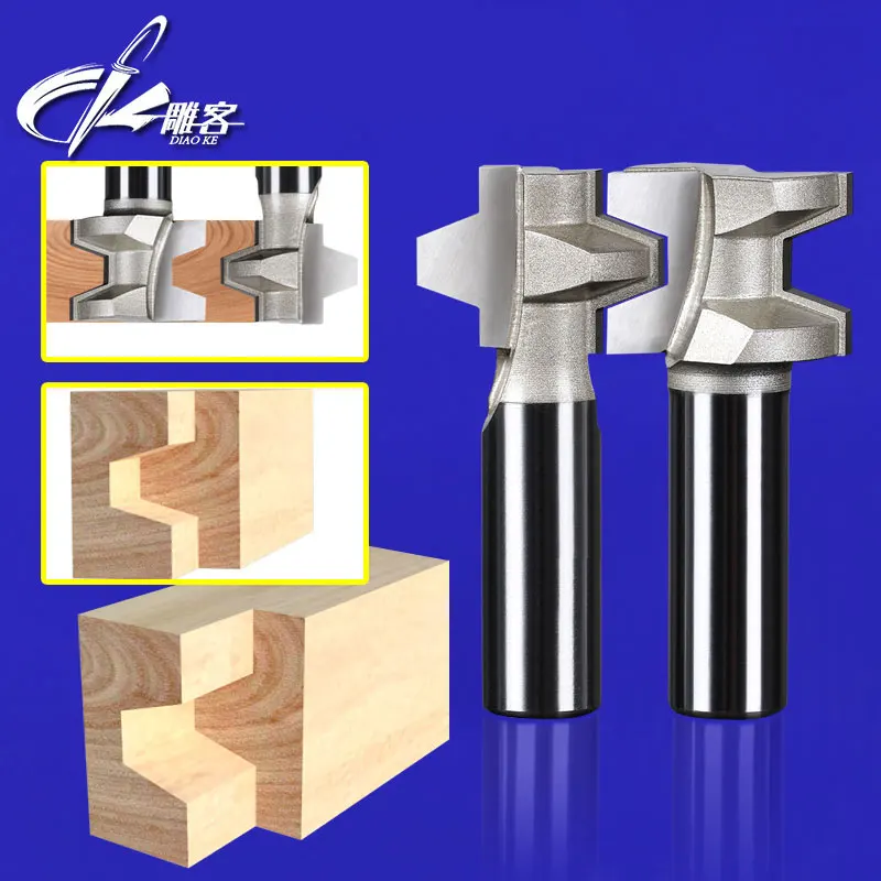 2pcs-1-2-Inch-Shank-Wood-Working-Cutter-T-handle-Rail-And-Stile-Router ...